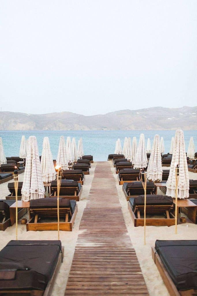 Principote Beach Club Wedding Venue, Mykonos | Greece